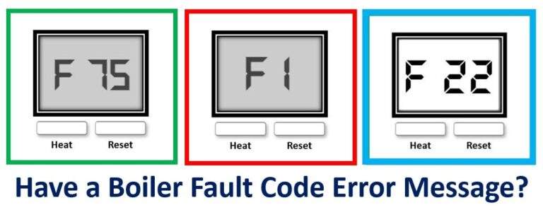 F1 Boiler Fault Code - Solution Explained Simply