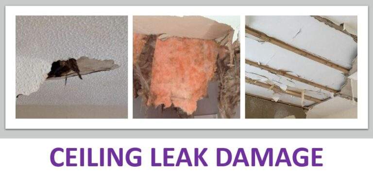 Ceiling Leak - Main Causes & Risks