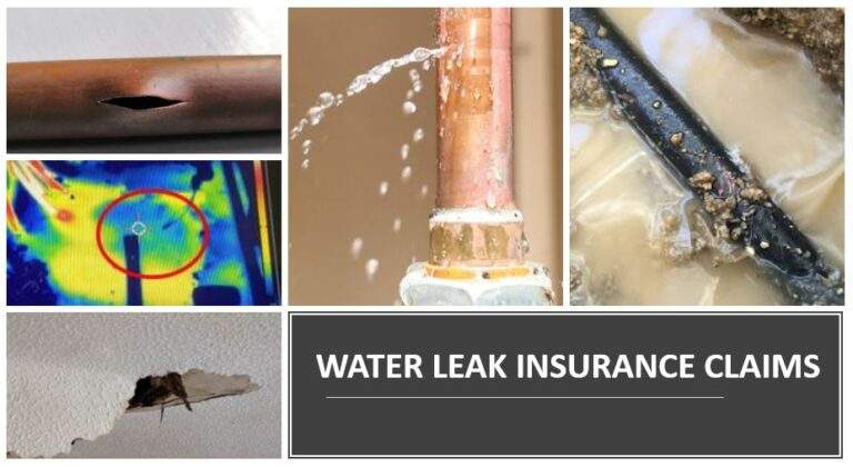 Water Leak Insurance Claim - Quick And Simple Guide