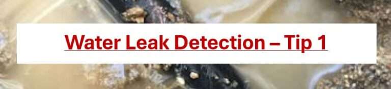 Water Leak Detection Tips - 5 Useful Things To Know